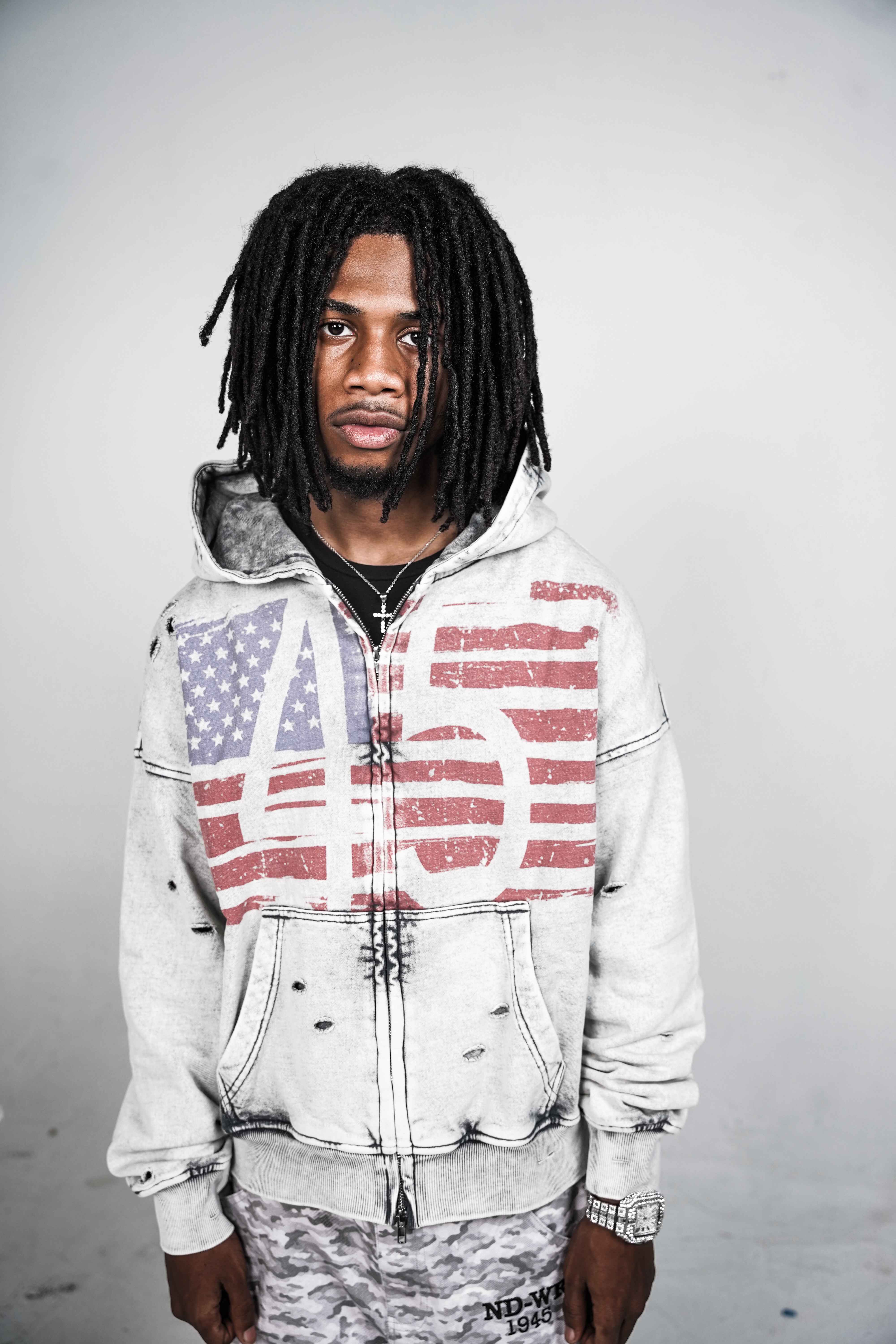 “FLAGGED OUT” HOODIE